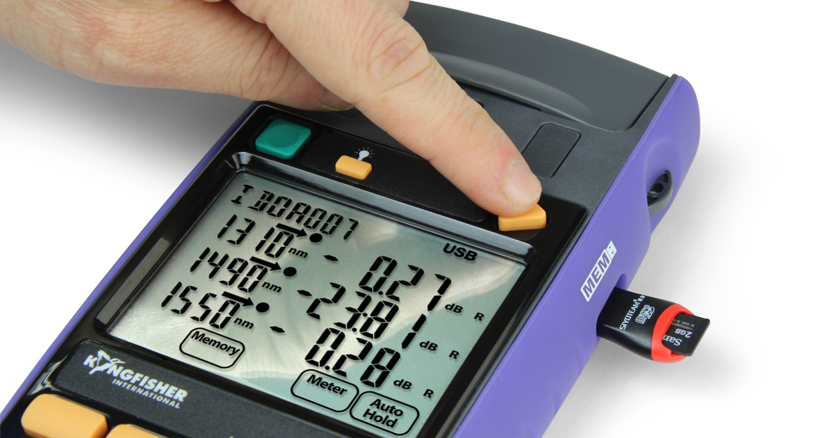 H6 Very-High-Power Optical Power Meter | Kingfisher International