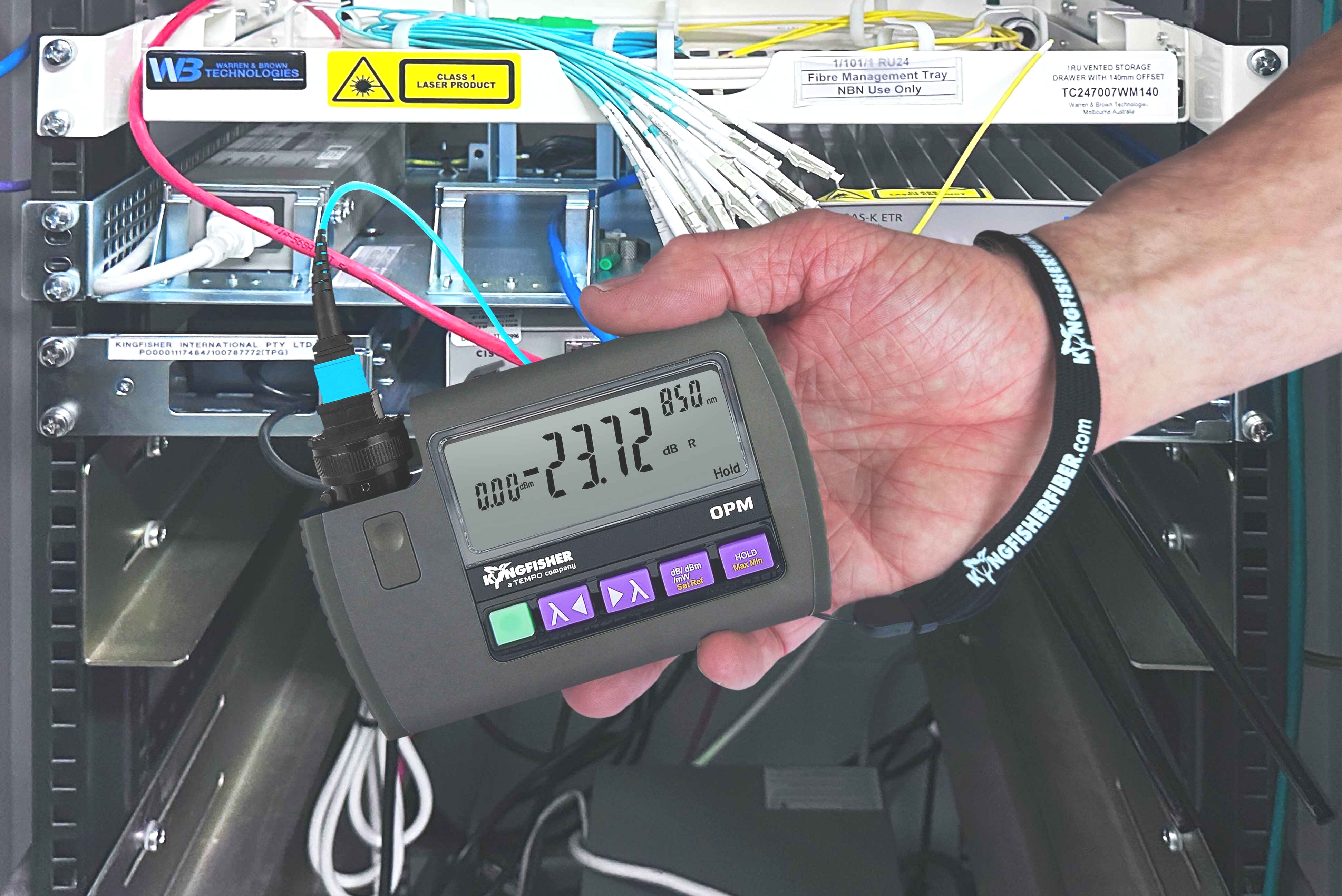 New VE Optical Power Meter | Kingfisher International