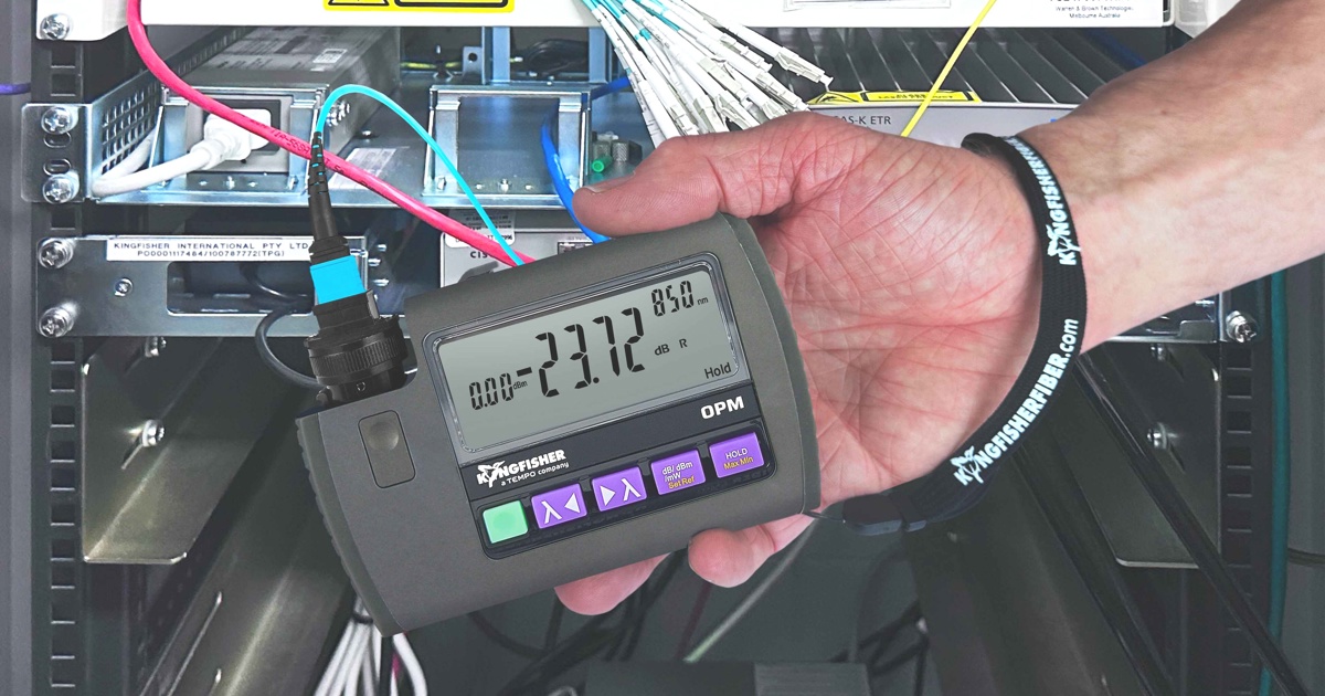 New VE Optical Power Meter | Kingfisher International